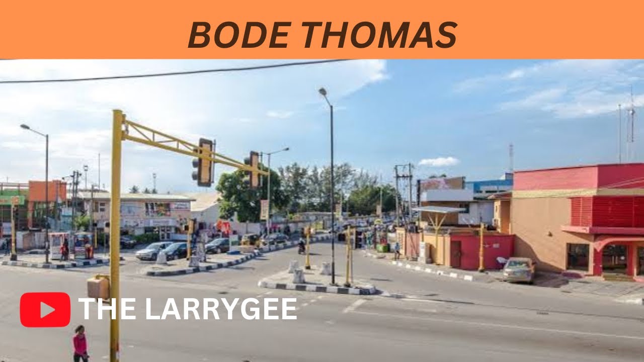 A Tour of Bode Thomas in Surulere, Lagos - YouTube