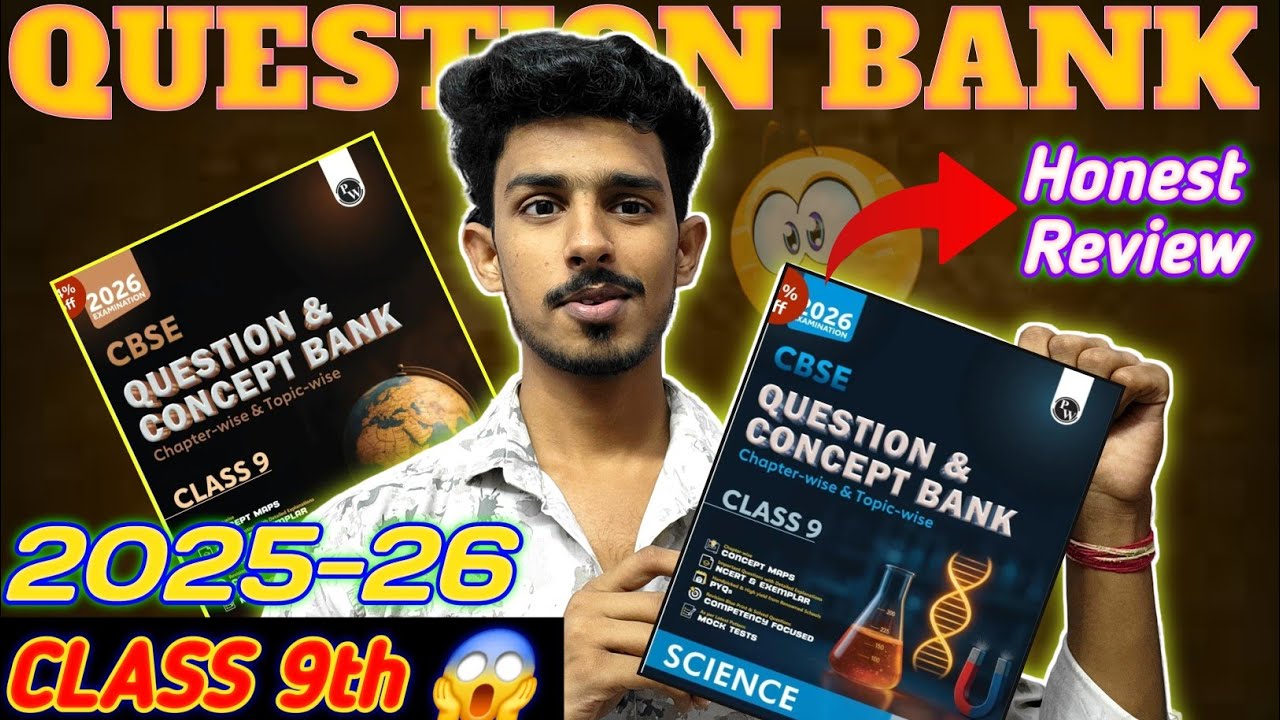 😱Review Class 9th PW Question Bank 2025-26 ||🔥Best Question Bank For ...