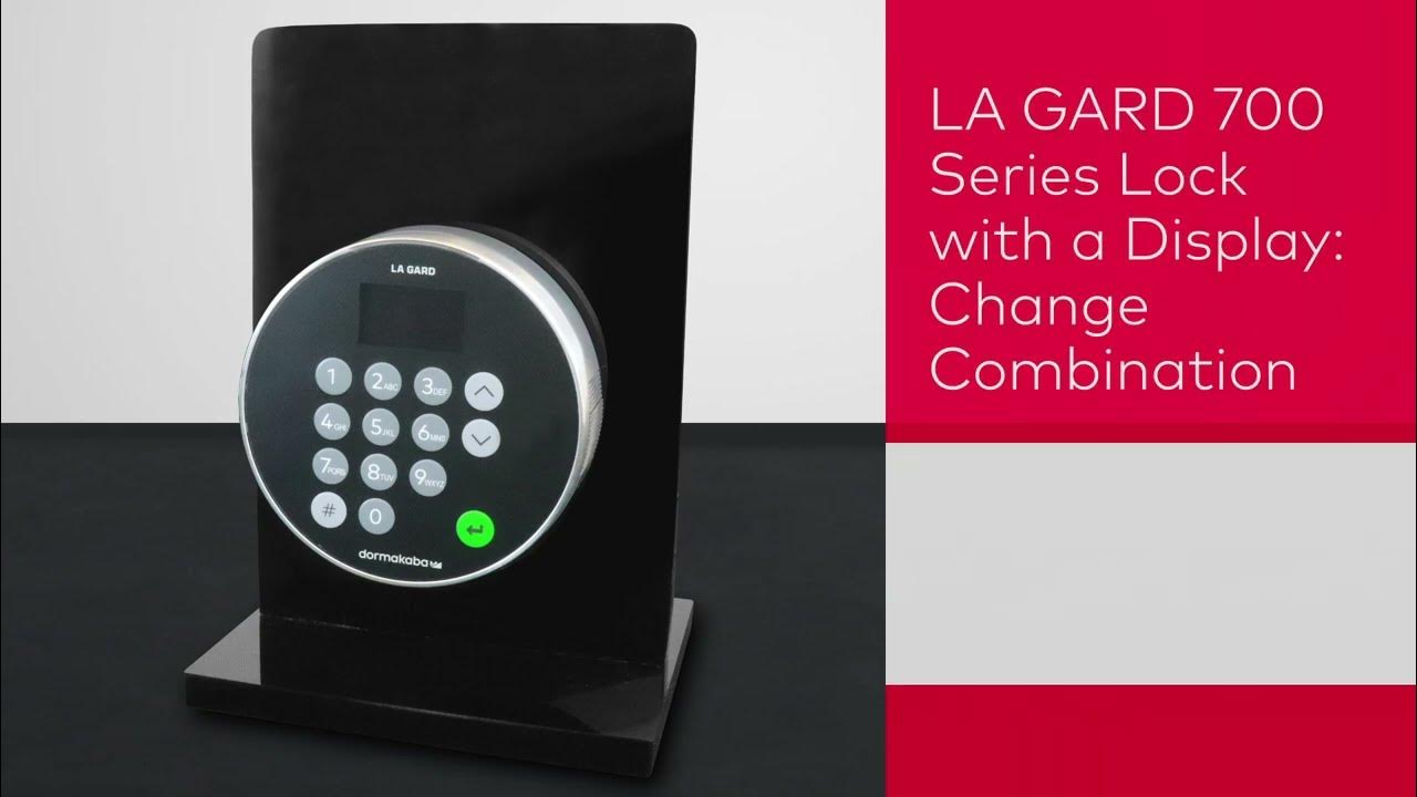 LA GARD 700 Series Lock 702D, 703, 703B, 704, 704B, and 705 - Change Combination - YouTube