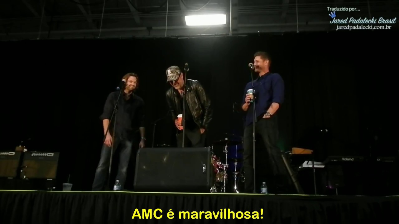 Jared, Jensen e Jeffrey - TWD x SPN (NJCon parte 2) Traduzido - YouTube