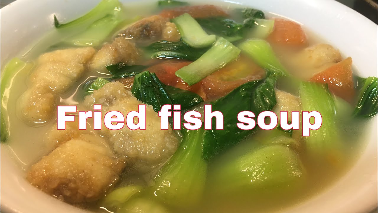 Fried fish soup - YouTube