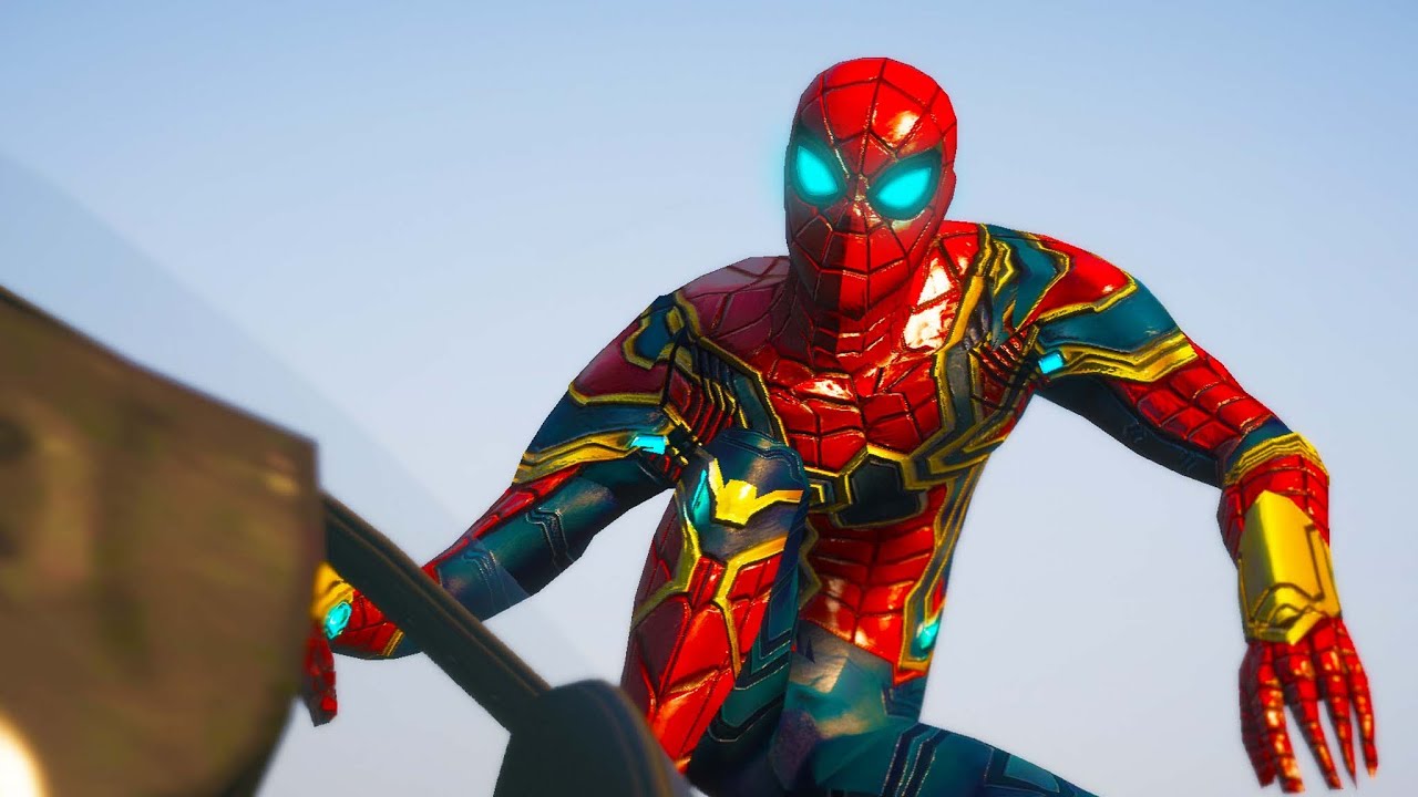 SPIDERMAN MOD GAMEPLAY | GTA 5 - YouTube