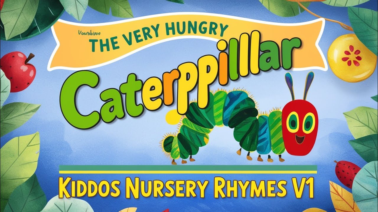 The Very Hungry Caterpillar V1 | Kids' Song with Lyrics | Kiddos ...