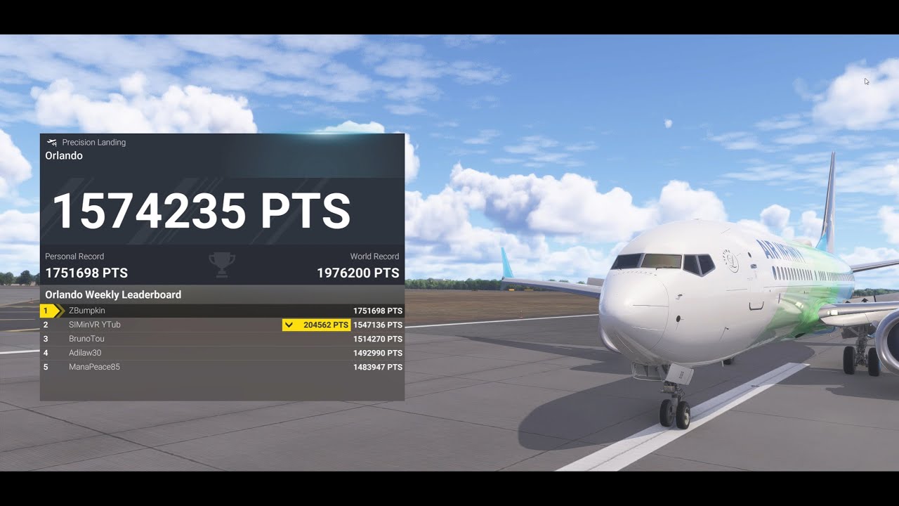 MSFS 2024 - Orlando Landing Challenge - HUD View - YouTube