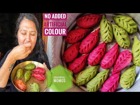|| Colourful Dumplings(Momos) Easy Recipe|| - YouTube