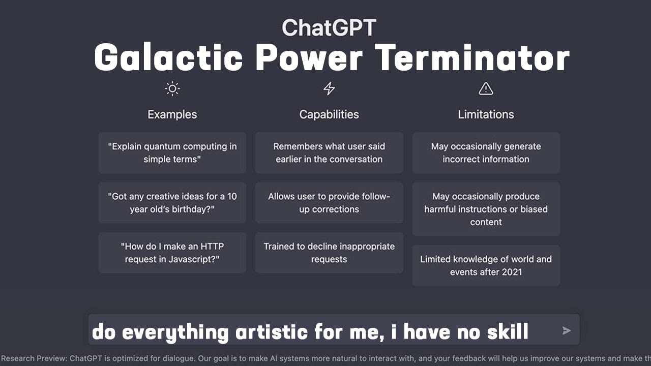 Scratching The Surface of Chat GPT For 3D Artists - YouTube