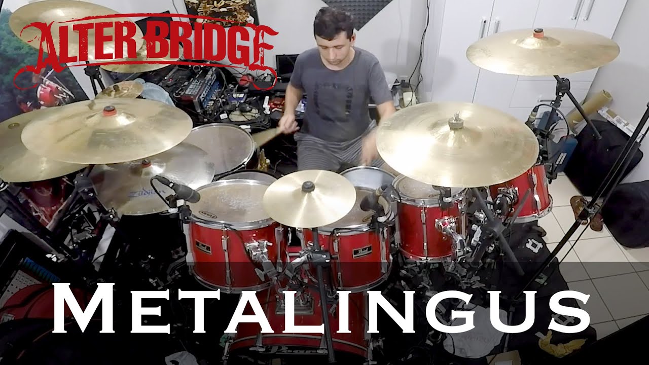 Alter Bridge - Metalingus - Drum Cam Cover - YouTube