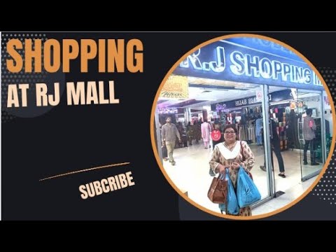First time visit R j mall|| kuch shopping ki|| Saturday with sister ...