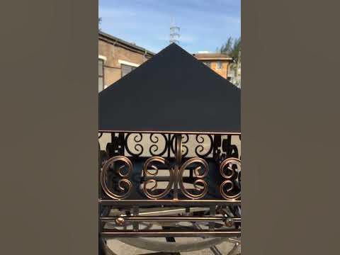 Дымник на трубу - YouTube