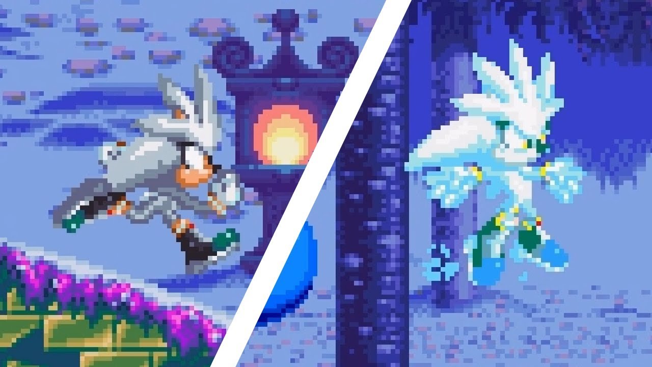 Silver in Sonic Mania Plus | Sonic Mania PLUS Mods ⮚ Gameplay - YouTube