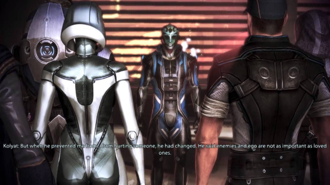 Mass Effect 3 Citadel - Thane's Memorial - YouTube