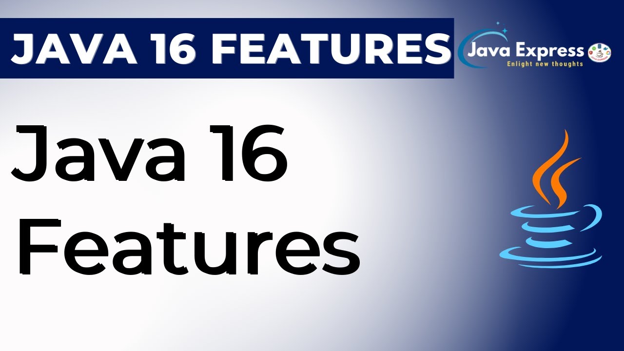 Java 16 Features - YouTube