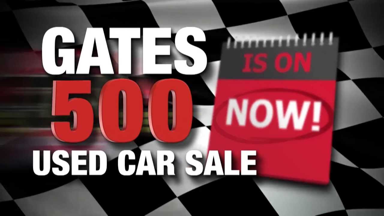 The Gates 500 Used Car Sale is on now! - Gates Chevy World, Mishawaka ...