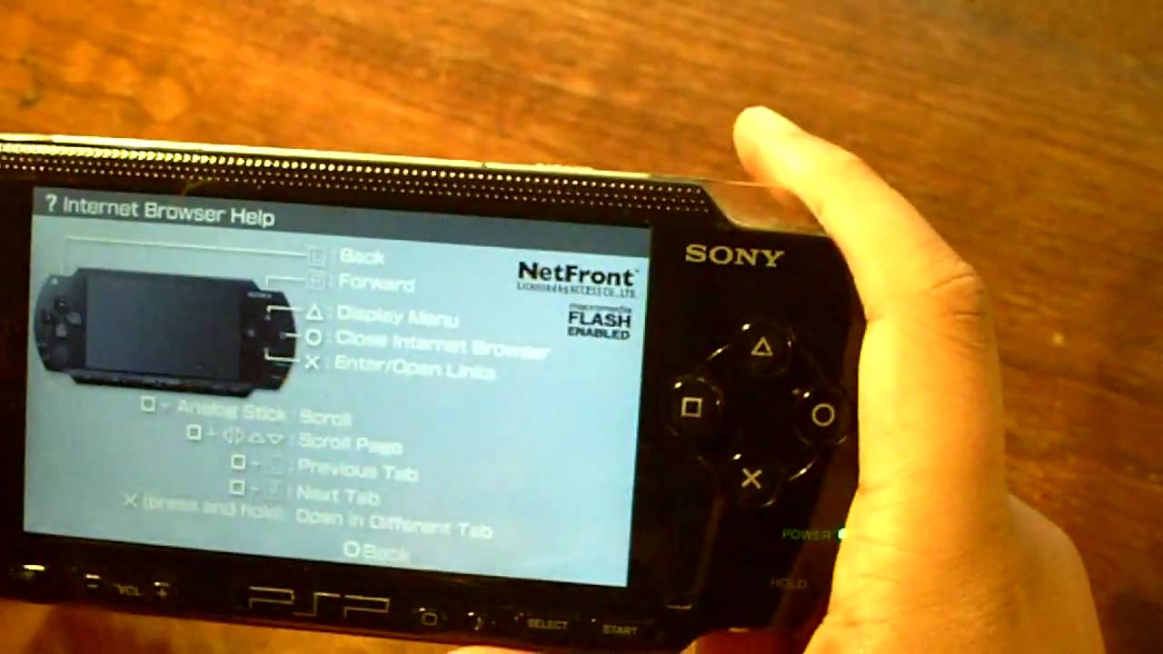 PSP OS Walkthrough Part 2 - YouTube