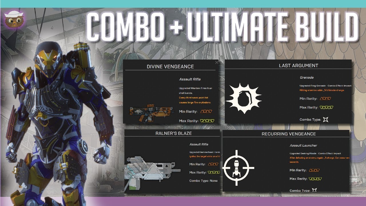 Anthem Builds | Ranger Bombardier Build! Insane Ultimate Regen! Max ...