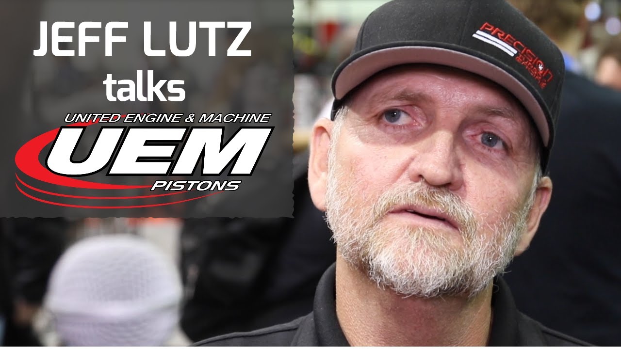 Jeff Lutz Talks United Engine Machine Pistons at PRI 2019 - YouTube