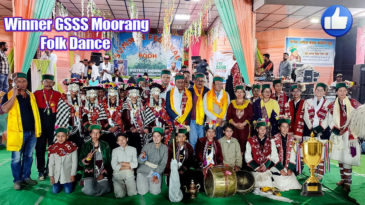 GSSS Moorang Wins First Prize at Pooh Summer Festival! Kinnauri Folk ...