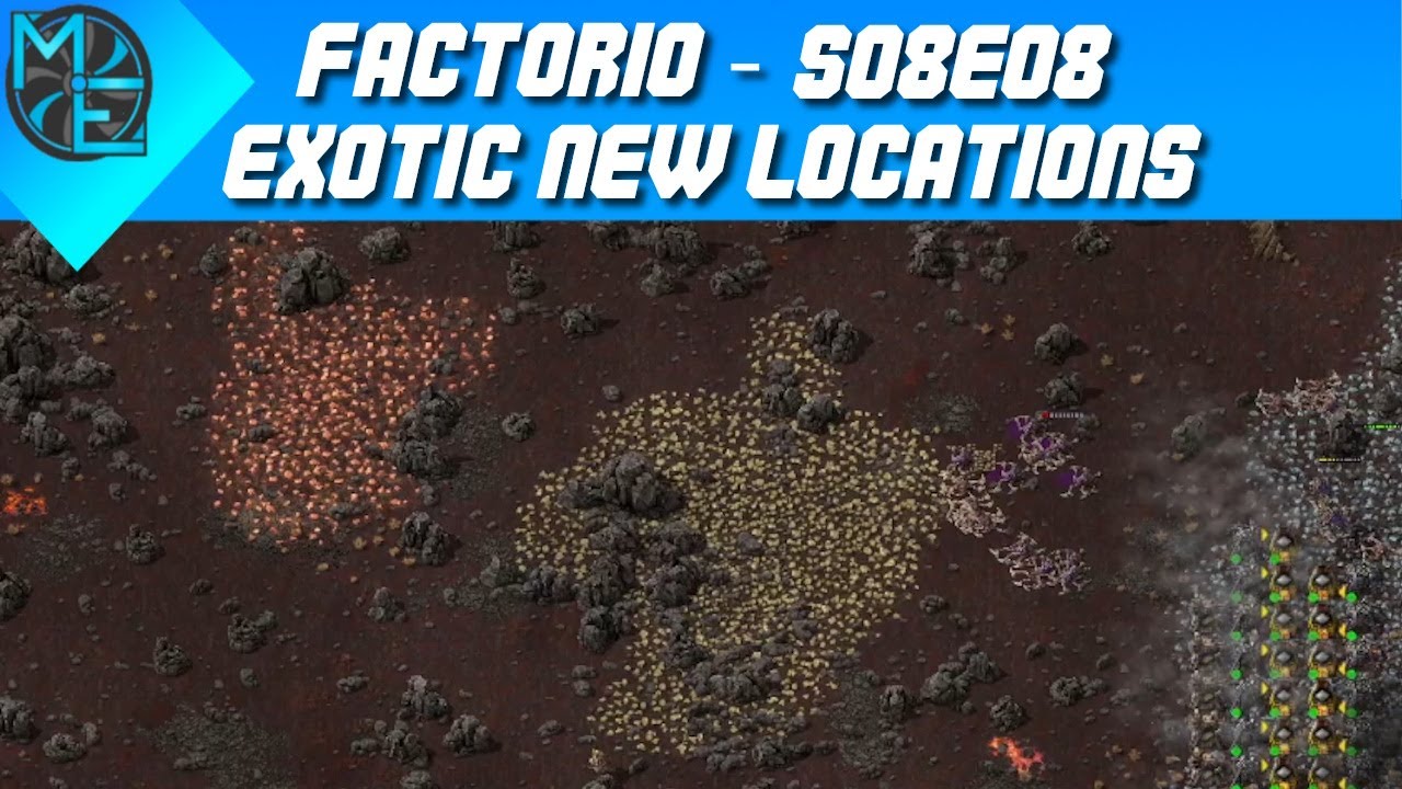 Factorio - S08E08 - Exotic New Locations - YouTube