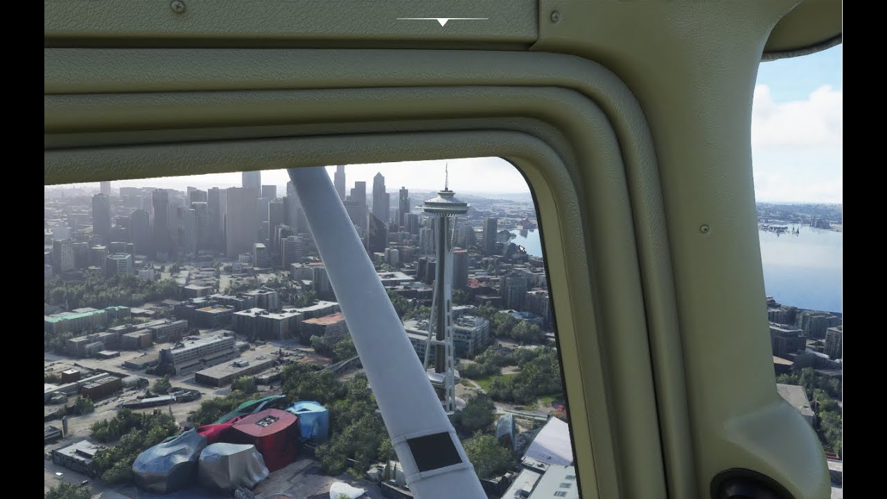 Microsoft Flight Simulator - Seattle Performance Test - YouTube