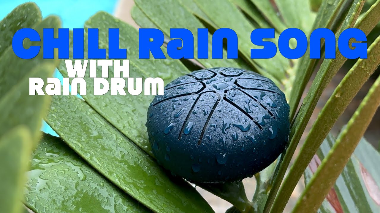 Rain Drum - A Song of Evening Rain | Relaxing Rain ASMR ☔️ - YouTube