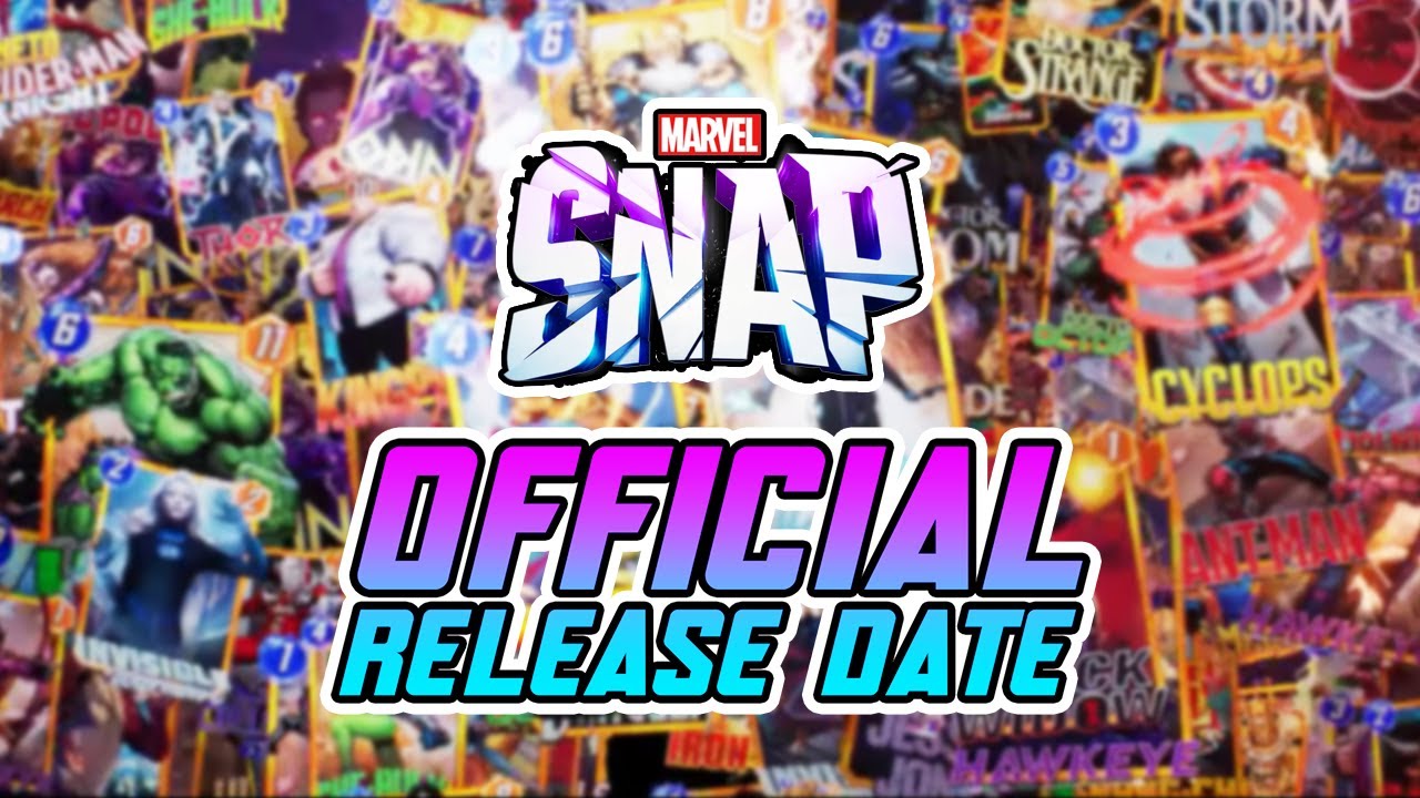 MARVEL SNAP OFFICIAL LAUNCH DATE REVEALED | Official Launch Trailer ...