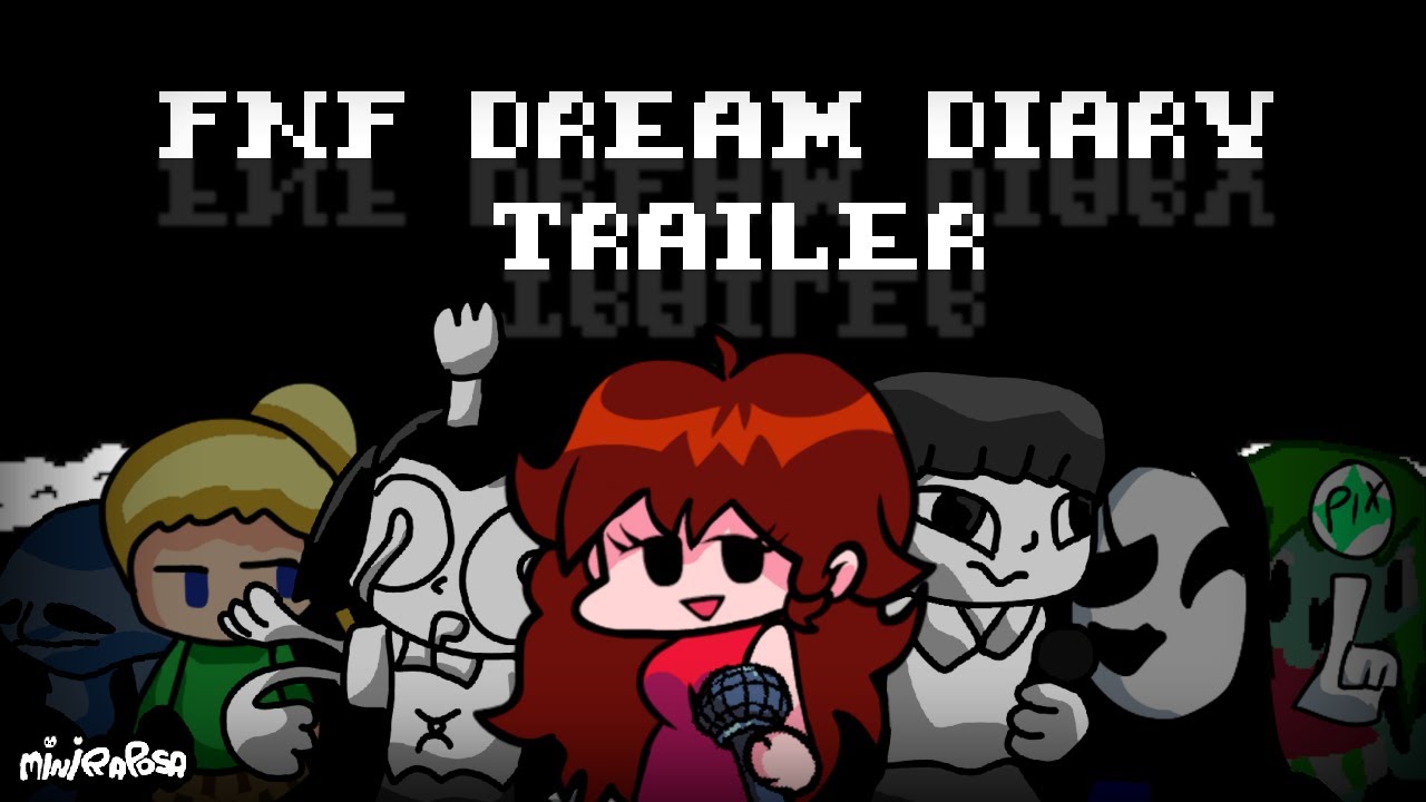 Friday Night Funkin: Dream Diary - Mod Trailer - YouTube