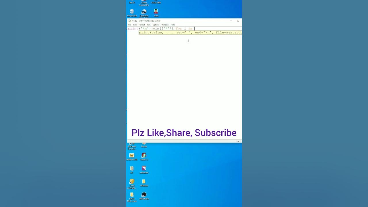 Python Trick Programme Shorts Viral Trending Sepiacomputer Youtube