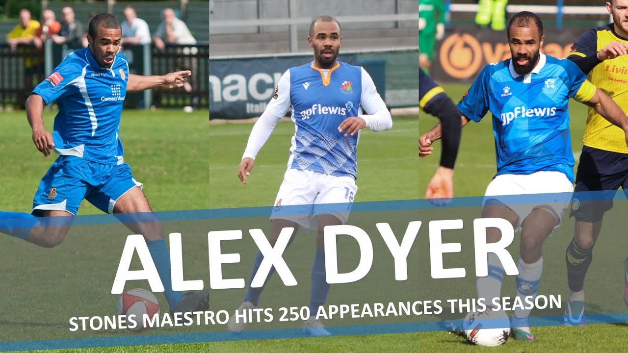 Alex Dyer on hitting the 250 club for Wealdstone - YouTube