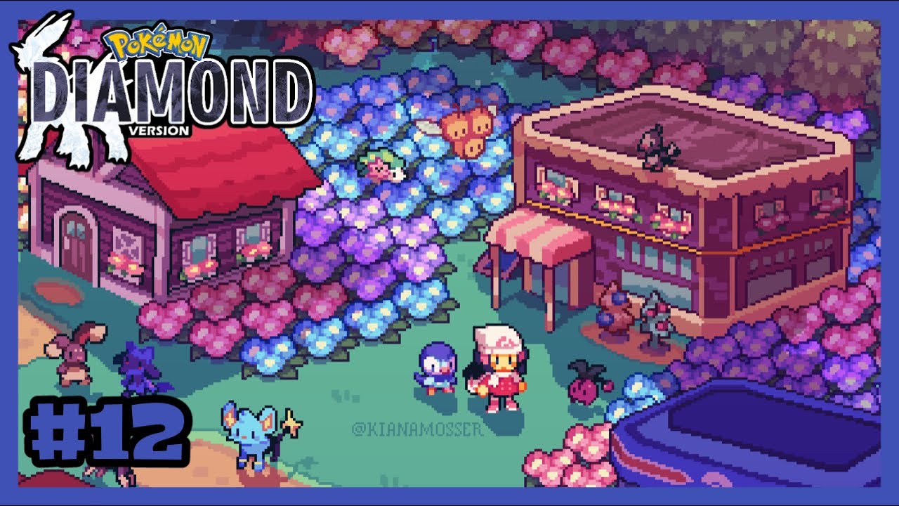 Pokemon Diamant #12 | Ankunft in Floaroma Town - YouTube