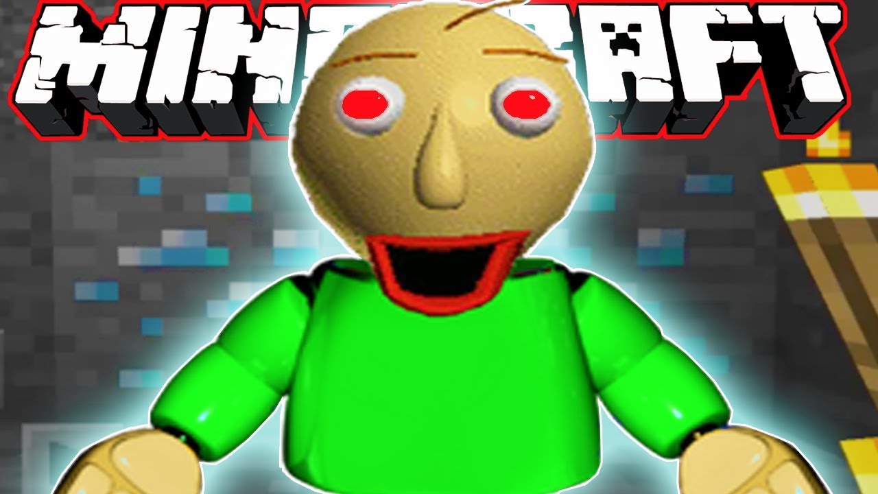 Minecraft | Baldi's Basics Find the Buttons - YouTube