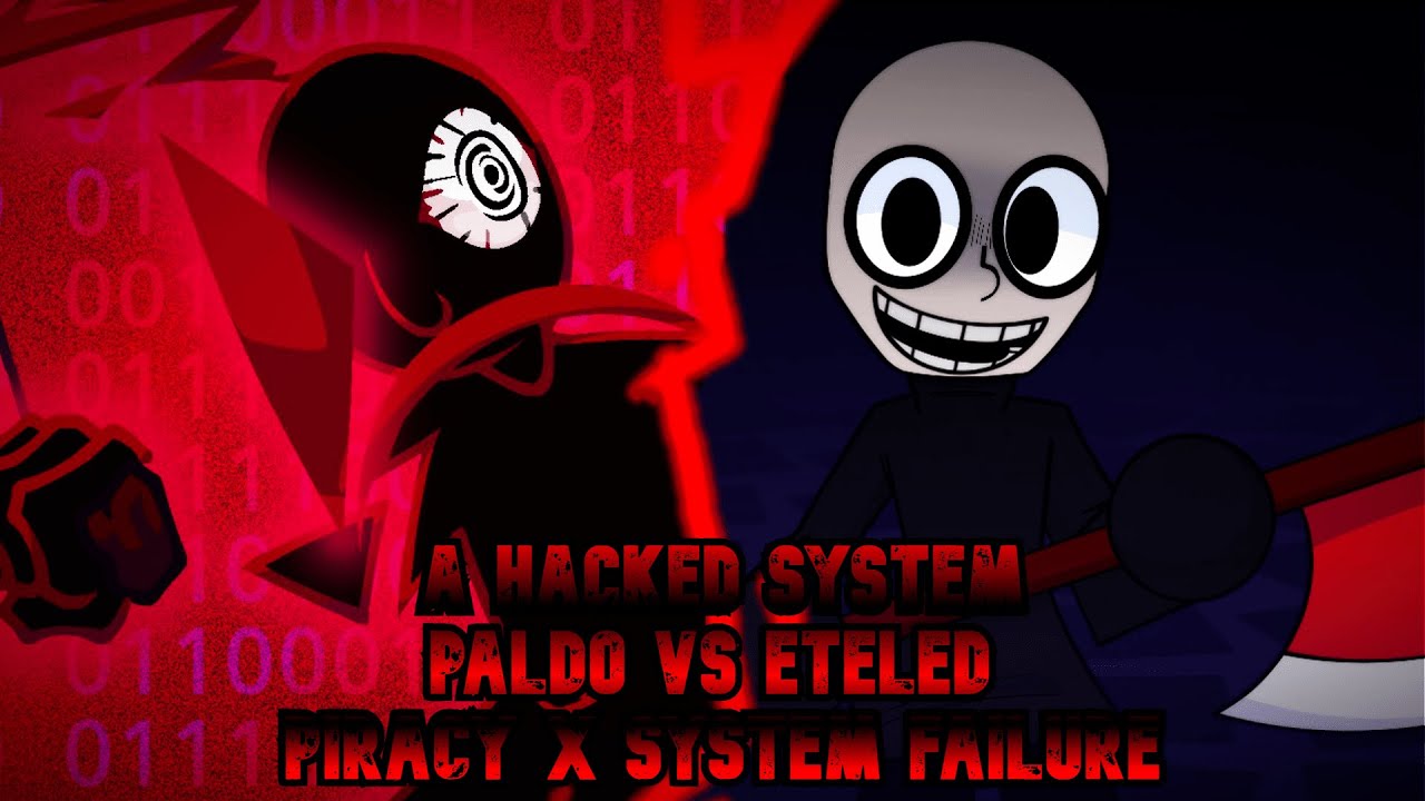Friday Night Funkin Mix - Hacked System | Paldo vs Eteled - YouTube