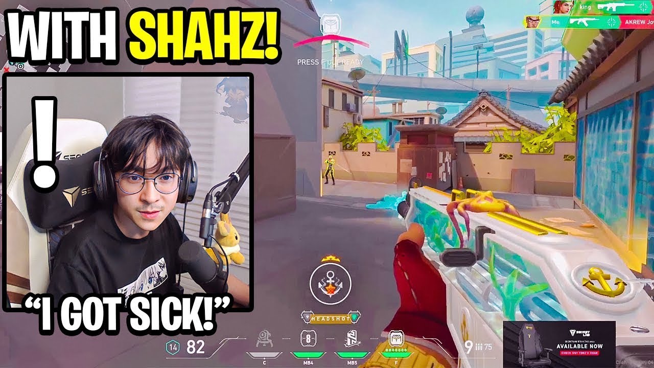 TenZ Is Back To Streaming Valorant | Shows Insane Chamber Gameplay ...