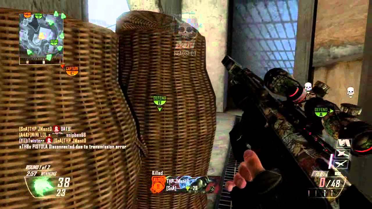 Black Ops 2: Best Sniper Spot! Sniping Tips and Tricks w/ DSR-50 ...