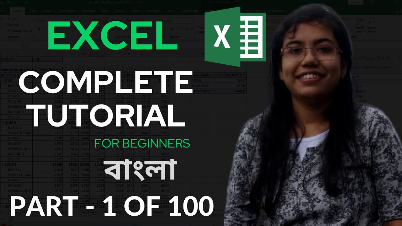 Excel Full Bangla Tutorial Complete Microsoft Excel Tutorial In Bangla 2024 Youtube