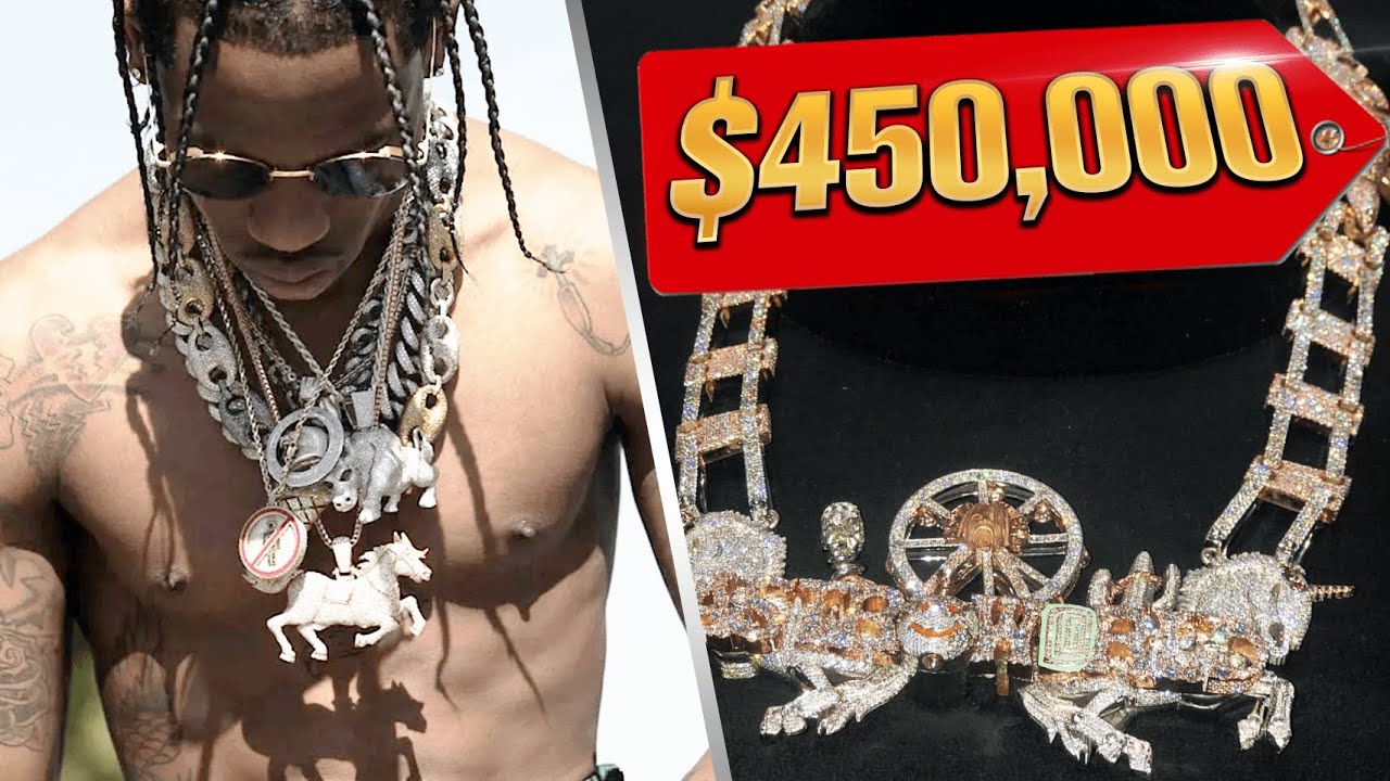Travis Scott's INSANE $10 Million Dollar Jewelry Collection! (MUST ...