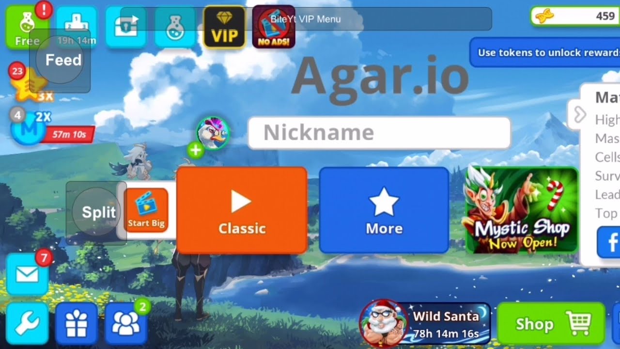 Agar.io mod menu vip #agario #malik - YouTube