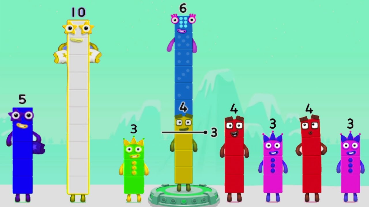 Numberblocks Learning Academy #53 - Numberblocks 6 1 5 - Numberblocks ...
