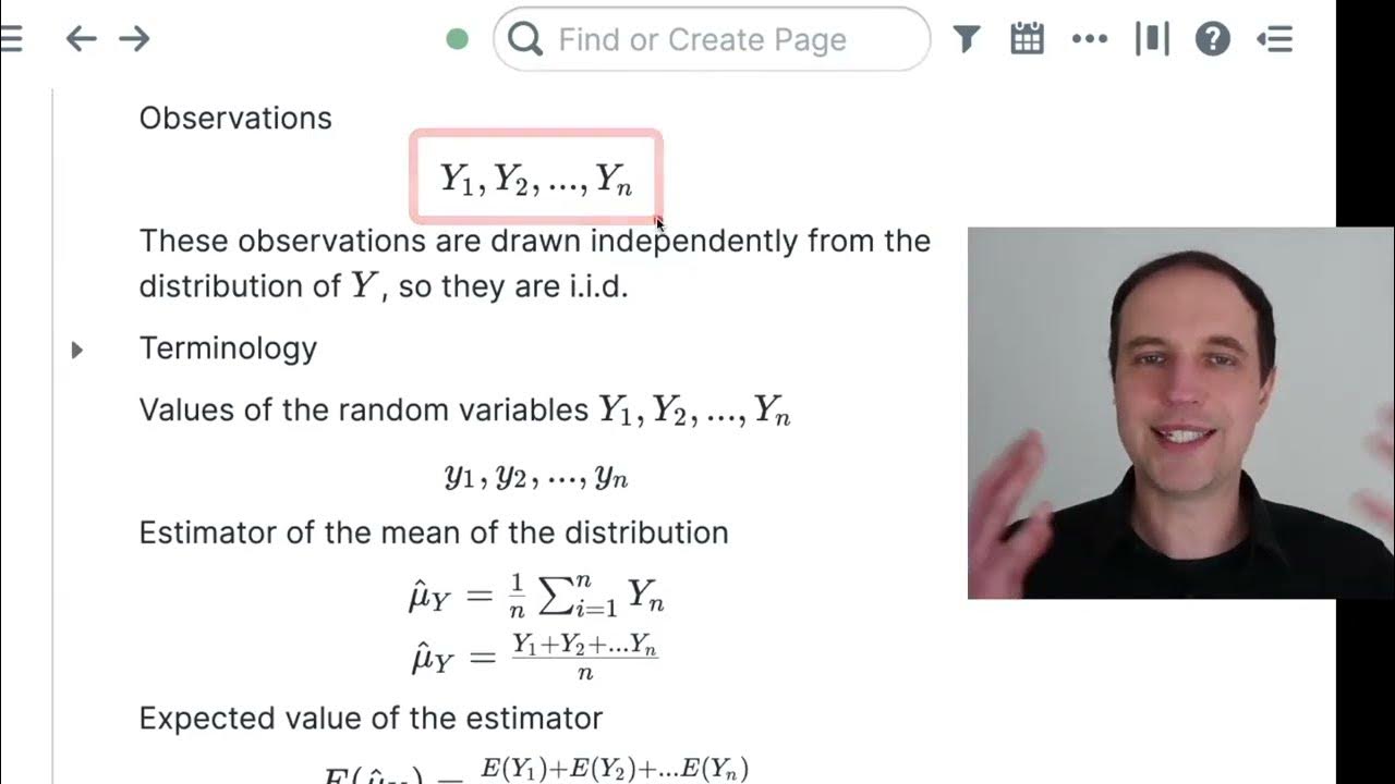 Statistics: Estimators asymptotic theory and random variable convergence 1 with Michal Fabinger ...
