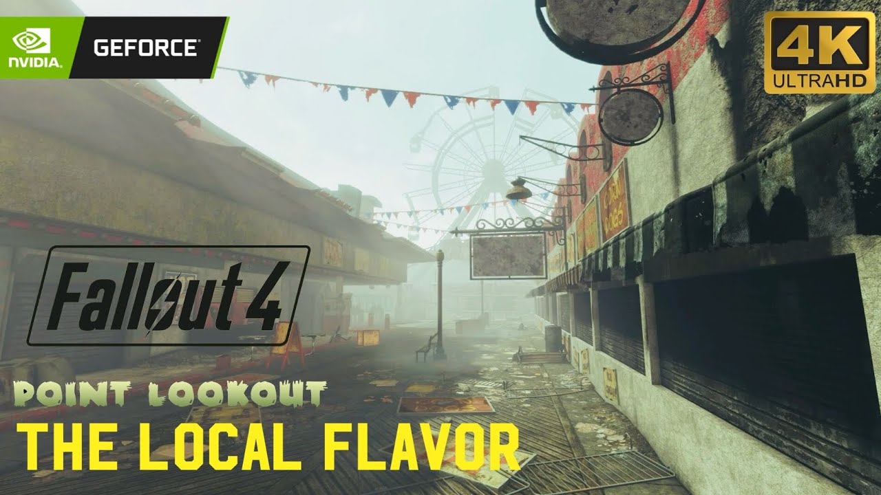 Fallout 4 Point Lookout Gameplay #1 The Local Flavor - YouTube