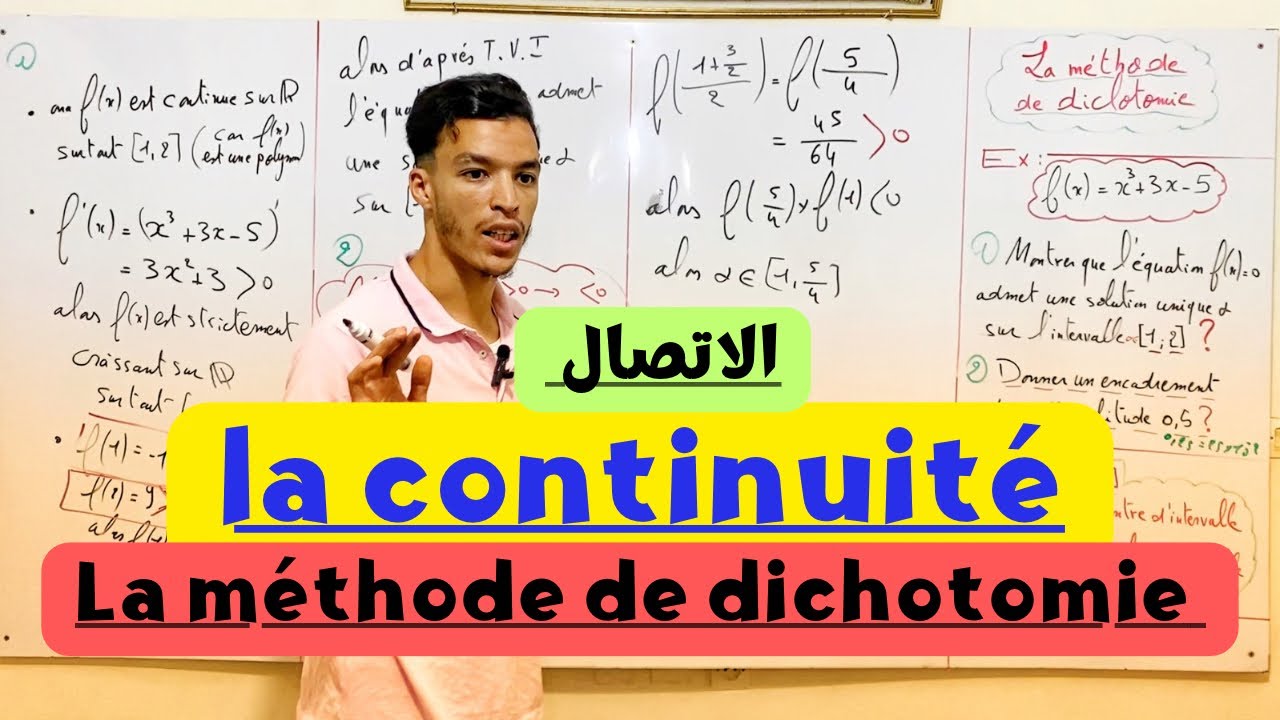 La méthode de dichotomie - YouTube