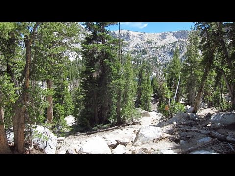 Hiking up Crystal Lake Trail in Mammoth Lakes, California - YouTube