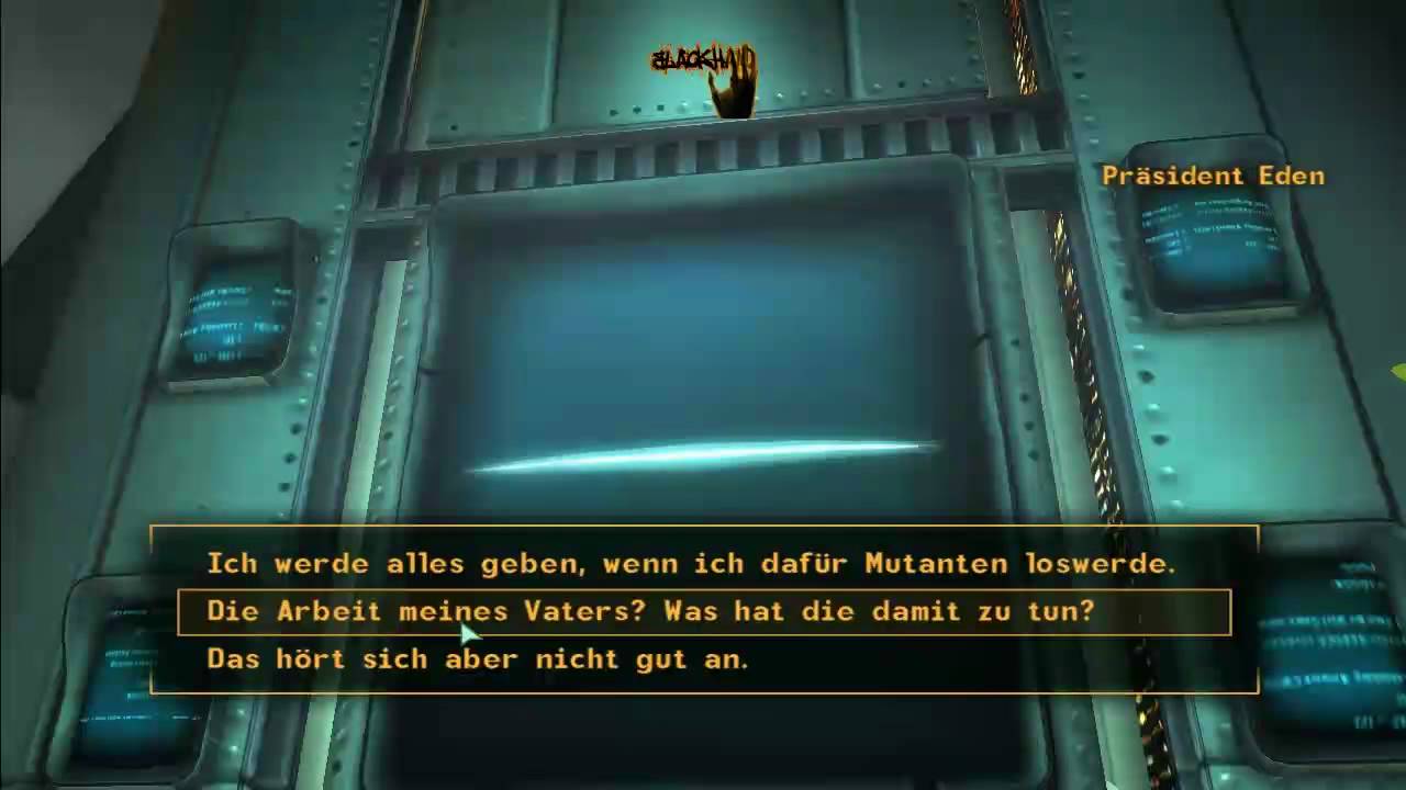 Let's Play Fallout 3 (German) #299 - President Eden - YouTube
