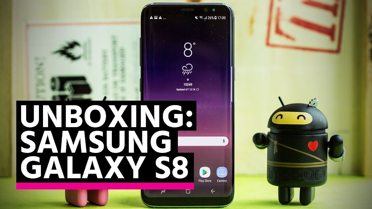 Unboxing: Samsung Galaxy S8 - YouTube