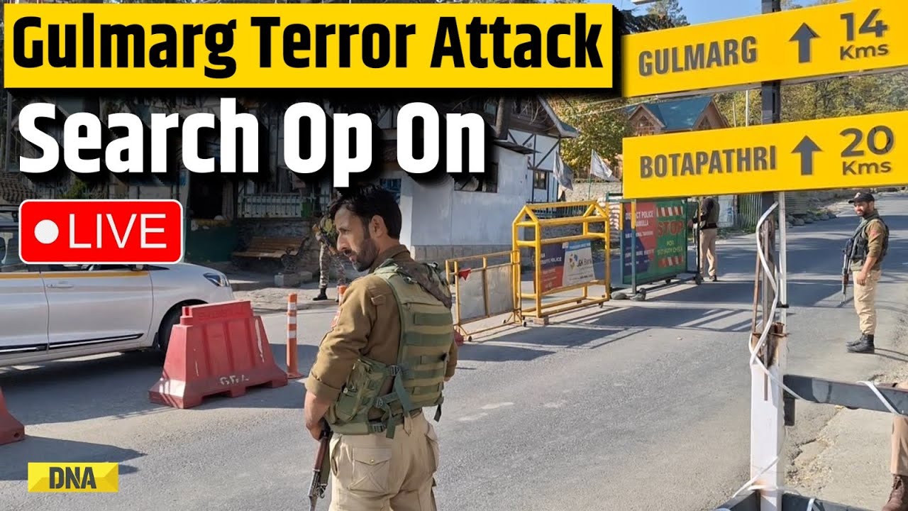 Gulmarg Terror Attack LIVE : Massive Search Operation Underway In Jammu ...