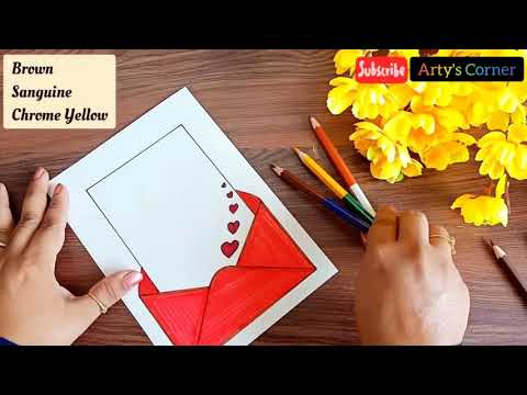 Border Design on Paper | Designs for Front Page | Border for Project & Assignment by Arty's Corner