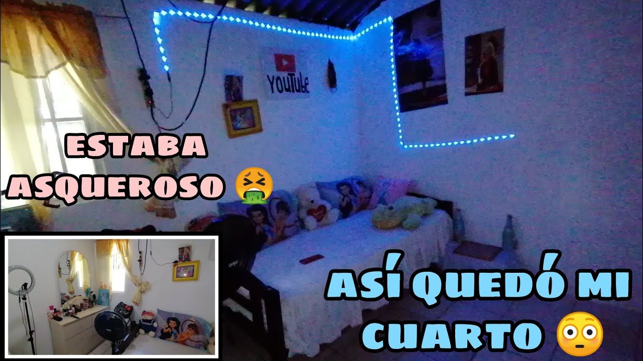 limpiando mi cuarto🥰 estaba asqueroso🤮 - YouTube
