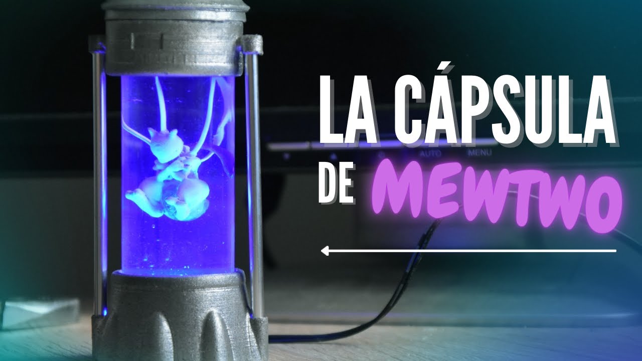 Fabrico la CÁPSULA de MEWTWO - YouTube