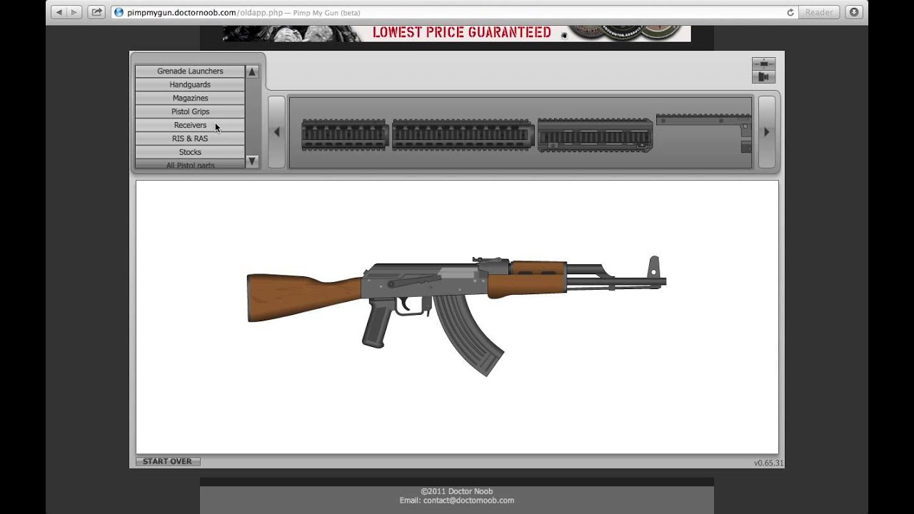 Cool & Free Gun Creator - YouTube