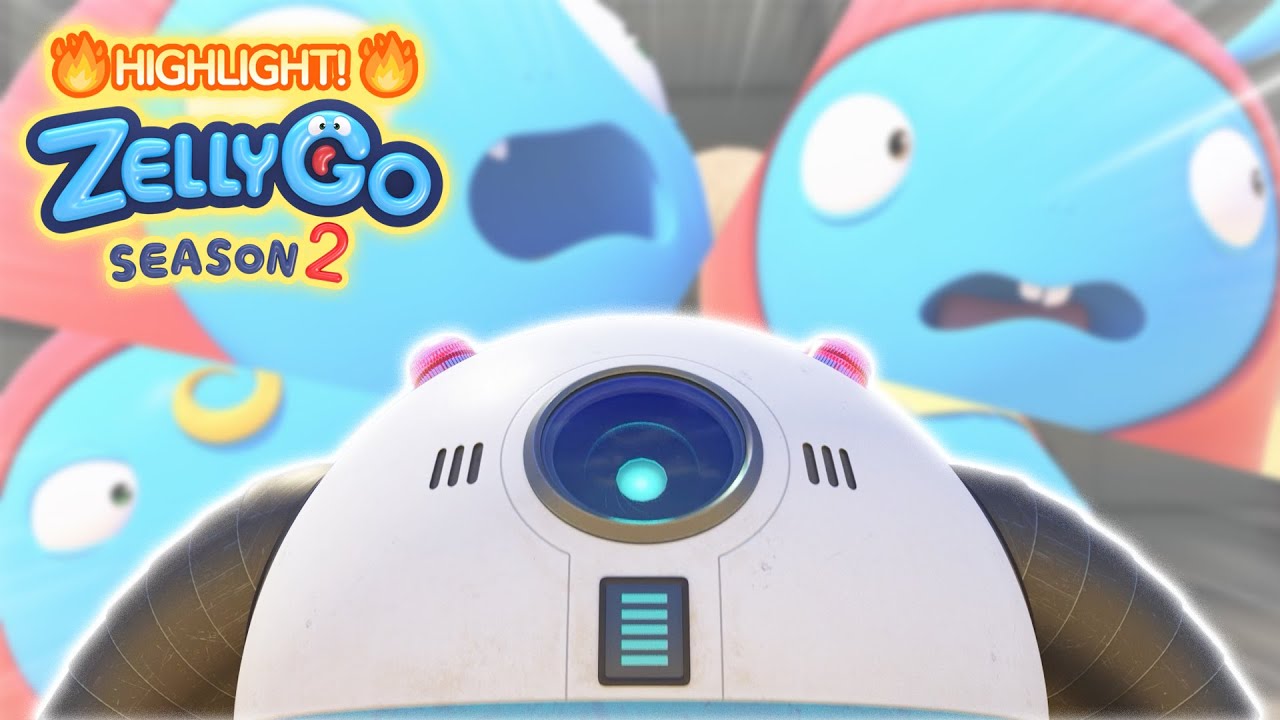 What scene is the most funny jellygo? 👽⚡ | cartoon for kids best song ...
