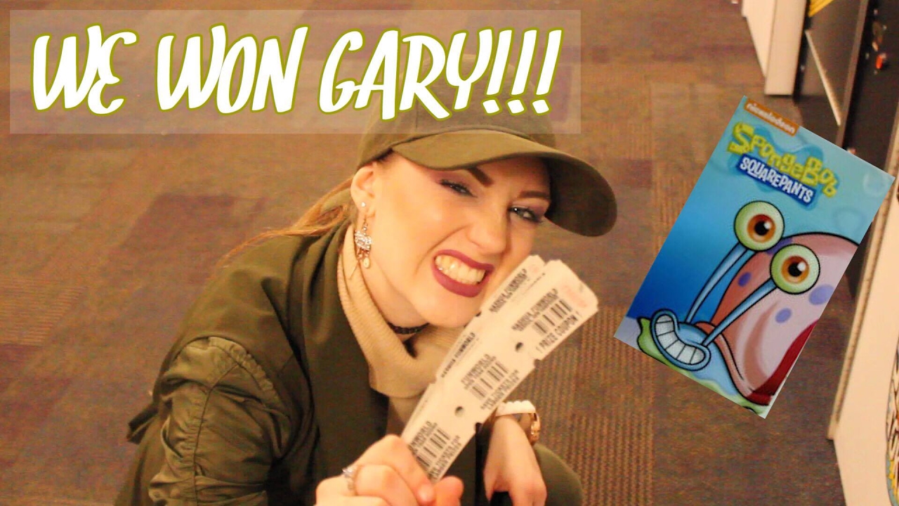 WE FINALLY GOT A GARY CARD!! Spongebob Coin Pusher - YouTube
